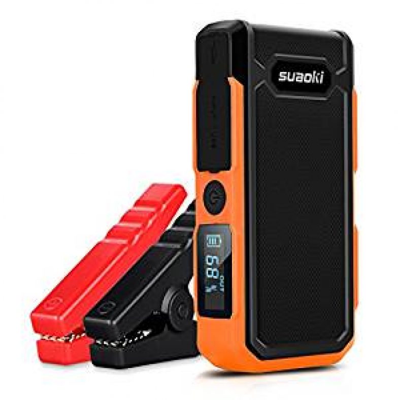 Suaoki U10 - Jump Starter de 20000mAh naranja - Cargador de Baterías Coche